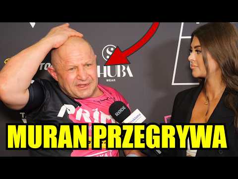 MURAN PIERWSZE SŁOWA PO PRZEGRANEJ WALCE NIE BYŁO WSTYDU - TERAZ MEJZA LUB NAJMAN