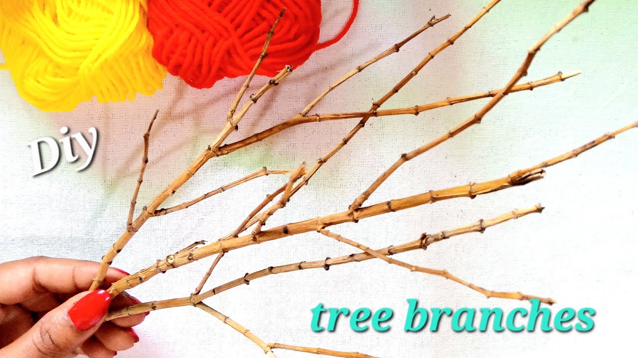 Tree Branches Decoration ! You Can Make It Tree Branches, Genius Diy ...