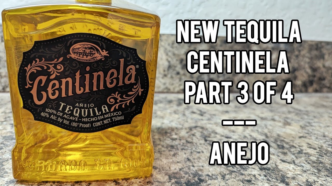 Centinela Tequila Añejo (New Square Bottle) - Bottle Showcase and ...