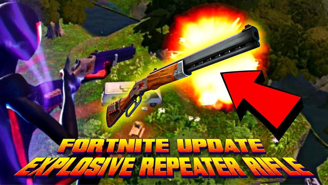 🔥 New Fortnite Update: Exploring Quests & Explosive Repeater Rifle! 🔫 ...