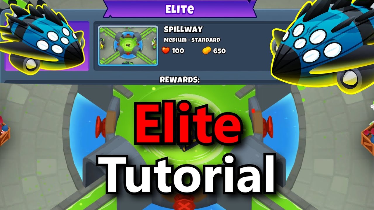Vortex Elite Tutorial || Spillway (BTD6) - YouTube