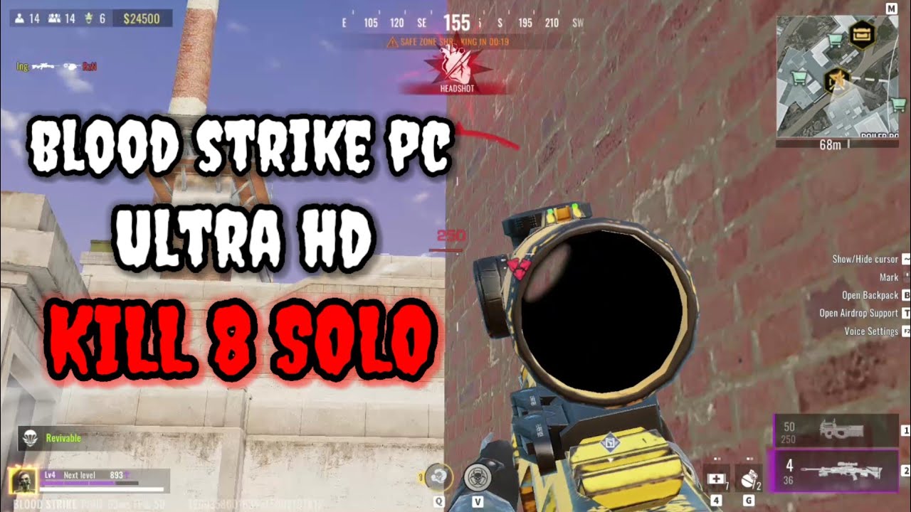 GAMEPLAY #1 - Blood Strike - PC GRAPHICS Ultra HD KILL 8 SOLO - YouTube