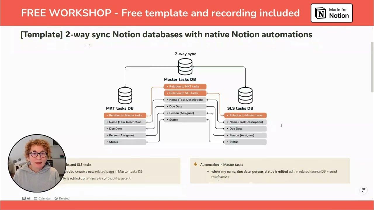 [Free workshop + template] Learn how to 🔄️ sync databases in Notion - YouTube