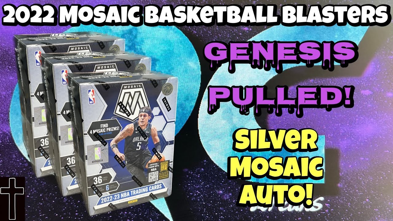 GENESIS! | 2022 Mosaic Basketball Blasters (x3) | NEW RELEASE | Silver ...