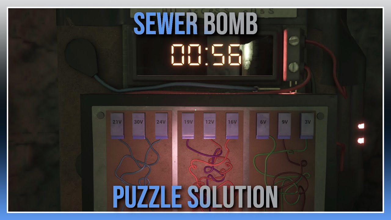 Robocop: Rogue City - Disarming The Bomb In The Sewers - Puzzle ...