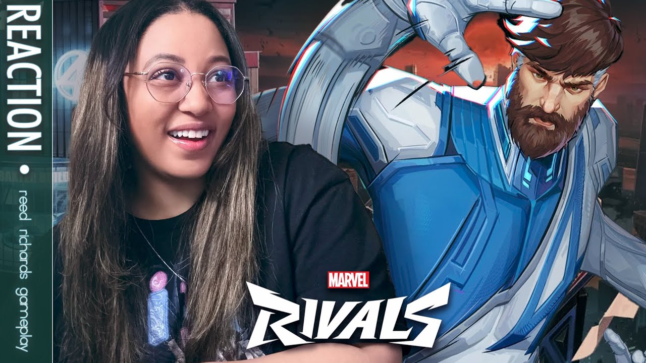 Reed Richards looks WILD! ‣ Marvel Rivals Gameplay Reaction - YouTube