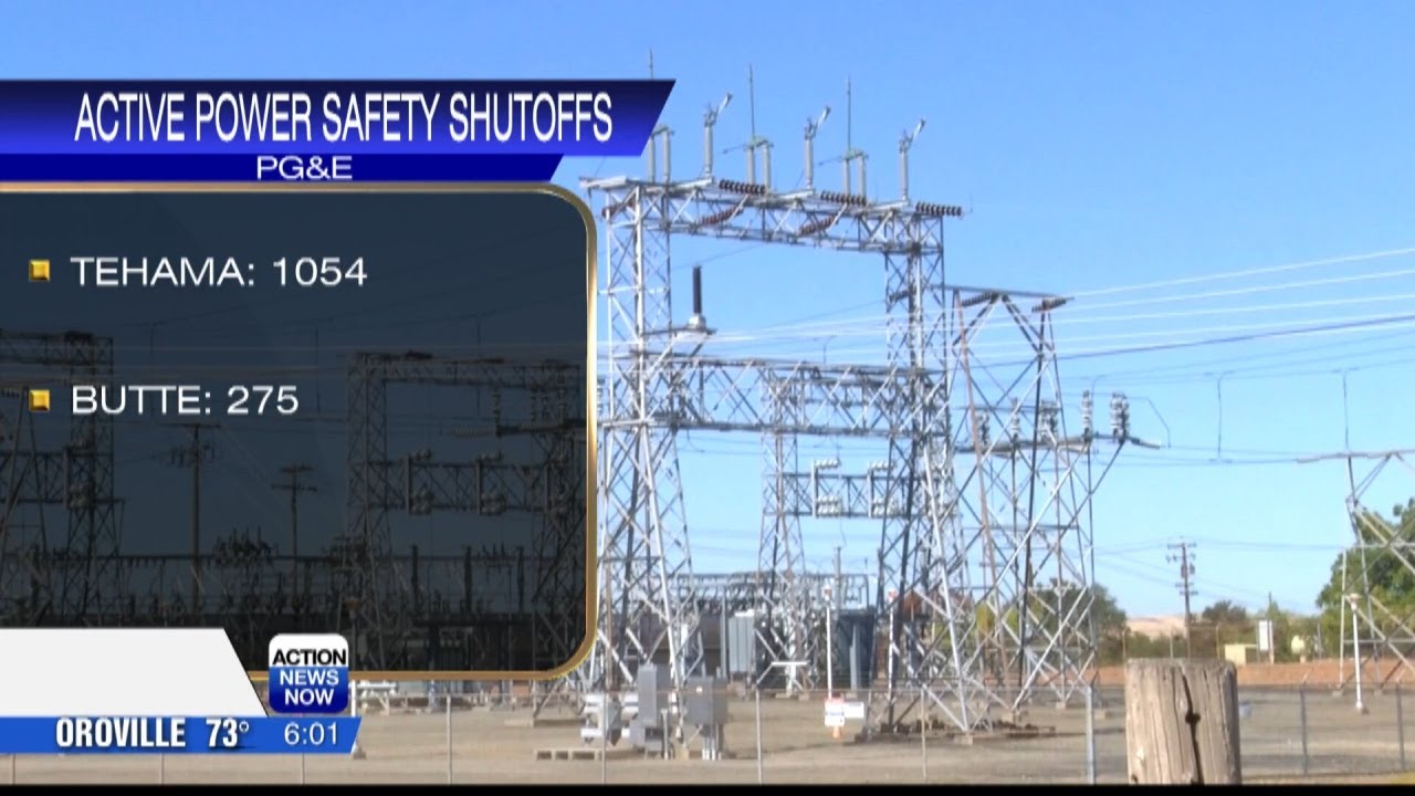 Hundreds lose power Tuesday morning in Public Safety Power Shutoffs ...