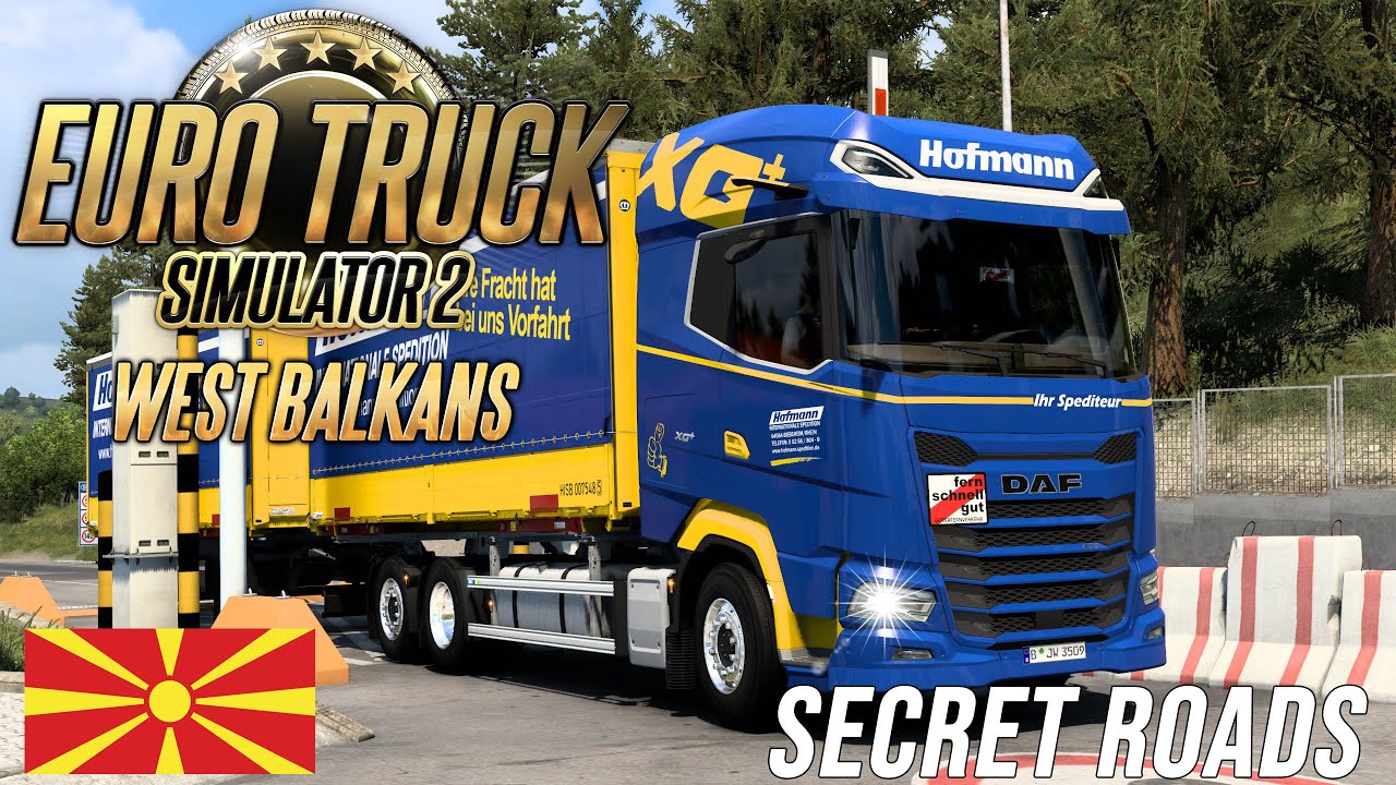 ETS2 West Balkans DLC - Secret Roads ᐅ Nordmazedonien Westbalkan [2516 ...
