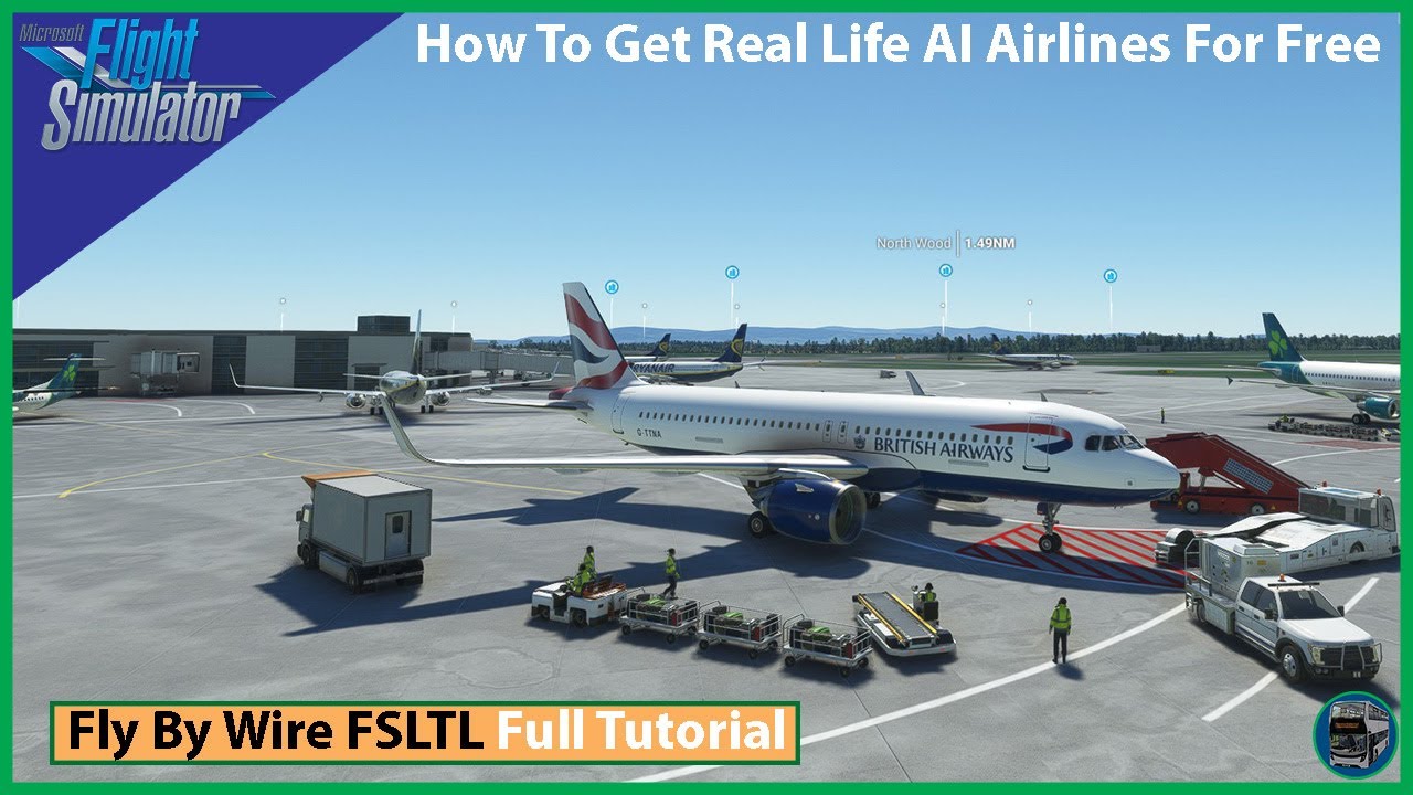 How To Get Real Ai Airlines For Free in Microsoft Flight Simulator ...