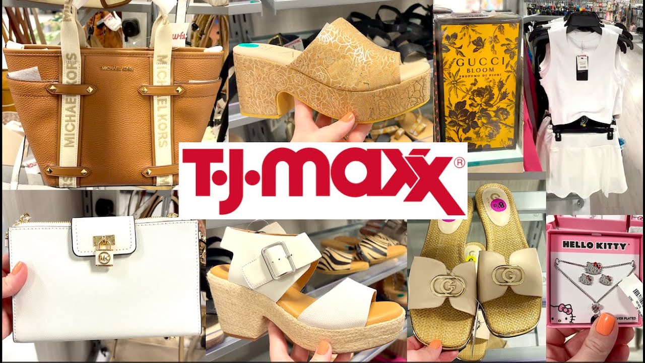 TJ MAXX SHOP WITH ME 2024 | DESIGNER HANDBAGS, SHOES, JEWELRY, CLOTHING ...