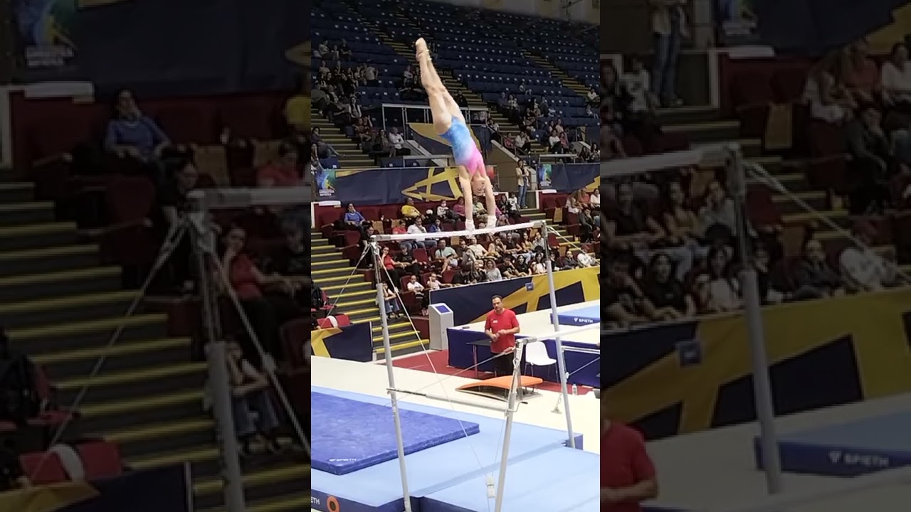 Lilia Cosman- gold medalist on UB/ 2022 Nationals of Romania - YouTube