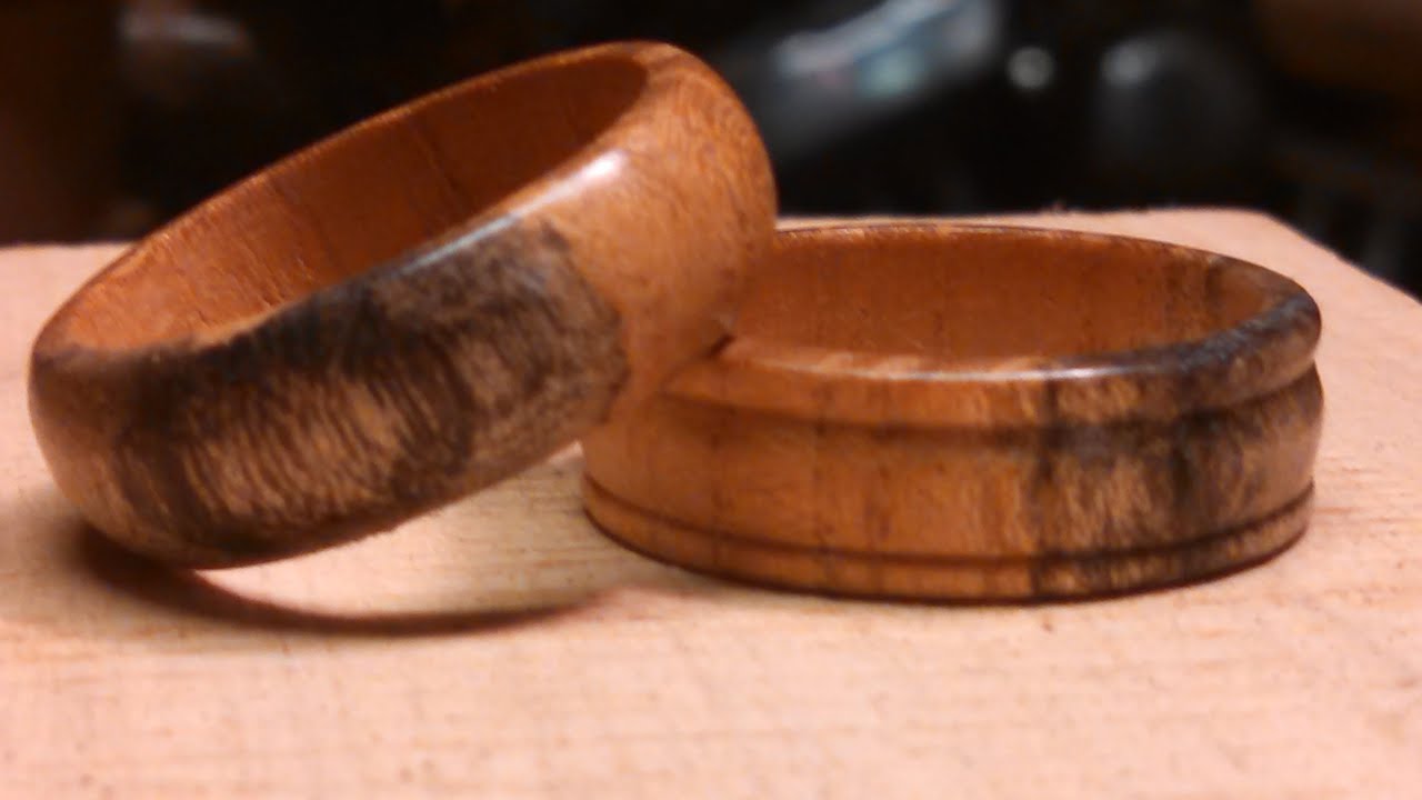Woodturning: A Ring And A Story (Not Romantic) - YouTube