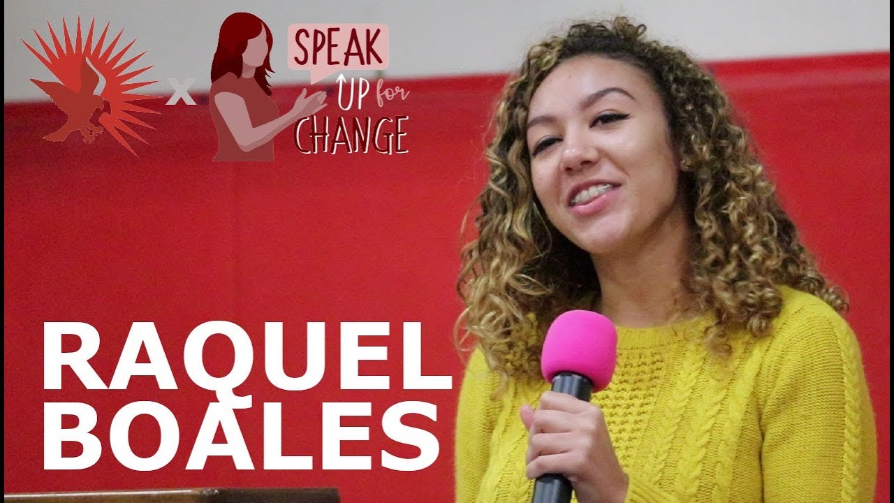 Raquel Boales Speak Up For Change Speech - YouTube