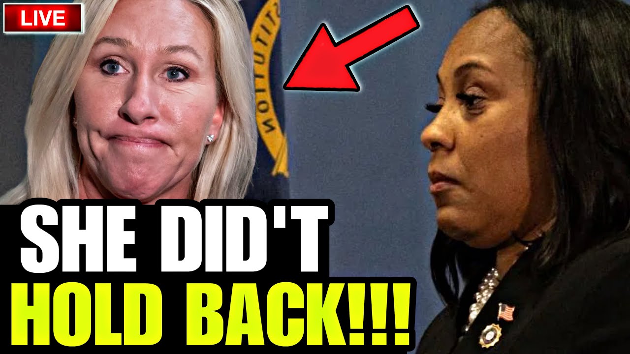 DA Fani Willis FREAKS OUT After Marjorie Taylor Greene Just Had Her ...