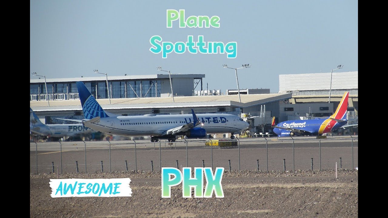 🔴LIVE Plane Spotting Phoenix Sky Harbor Airport (PHX) | LIVE Plane ...