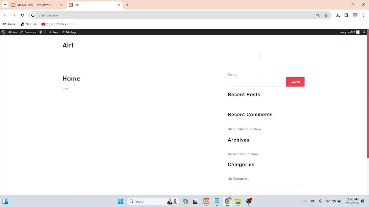 wordpress class project-1 part-2 - YouTube