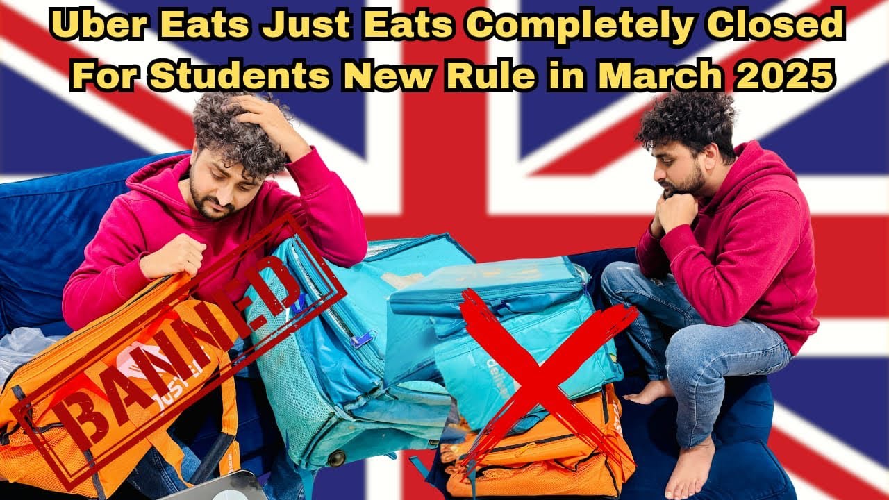 🚨 Uber Eats & Just Eat BANNED for Students? New UK Rule Shocks Everyone ...