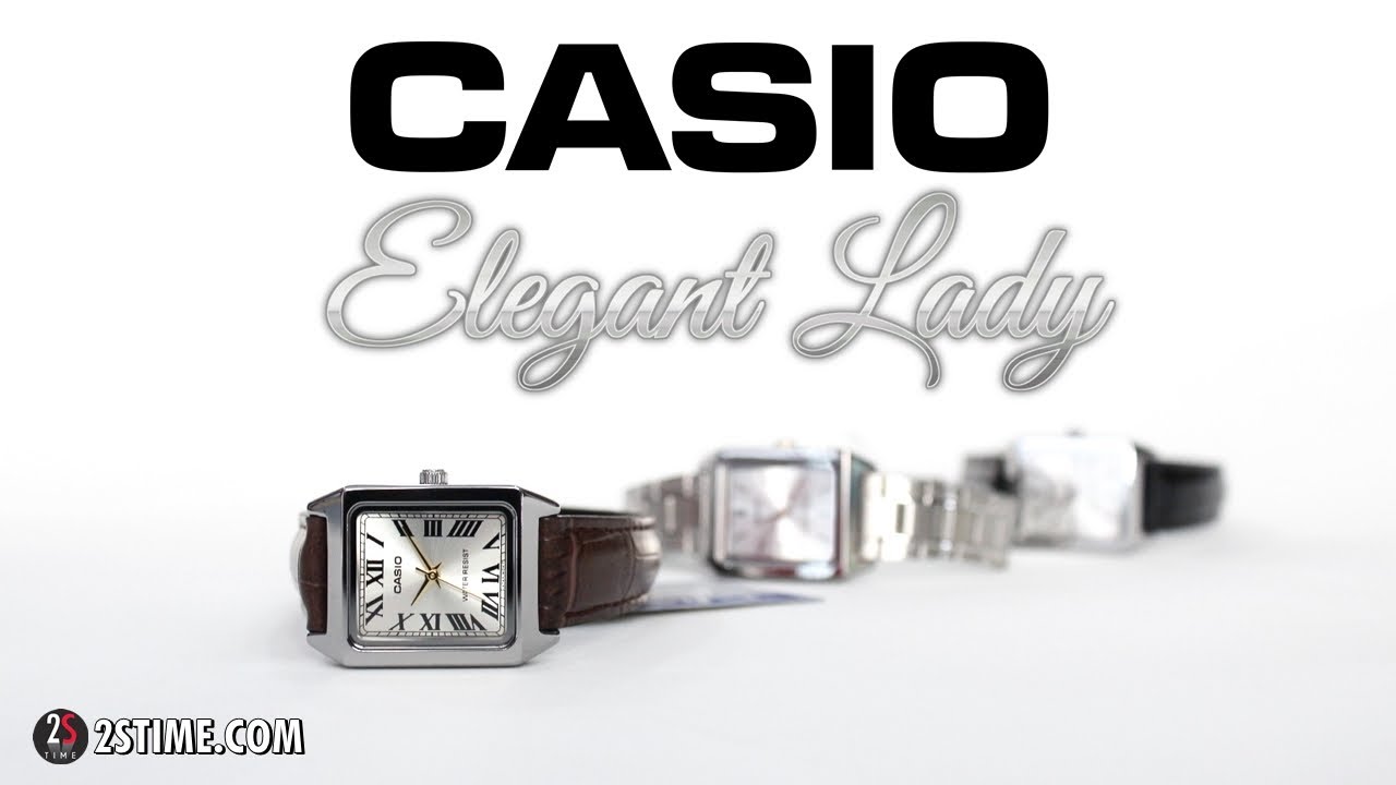The Best Rectangular Women's Watches | CASIO LTP-V007 Collection - YouTube