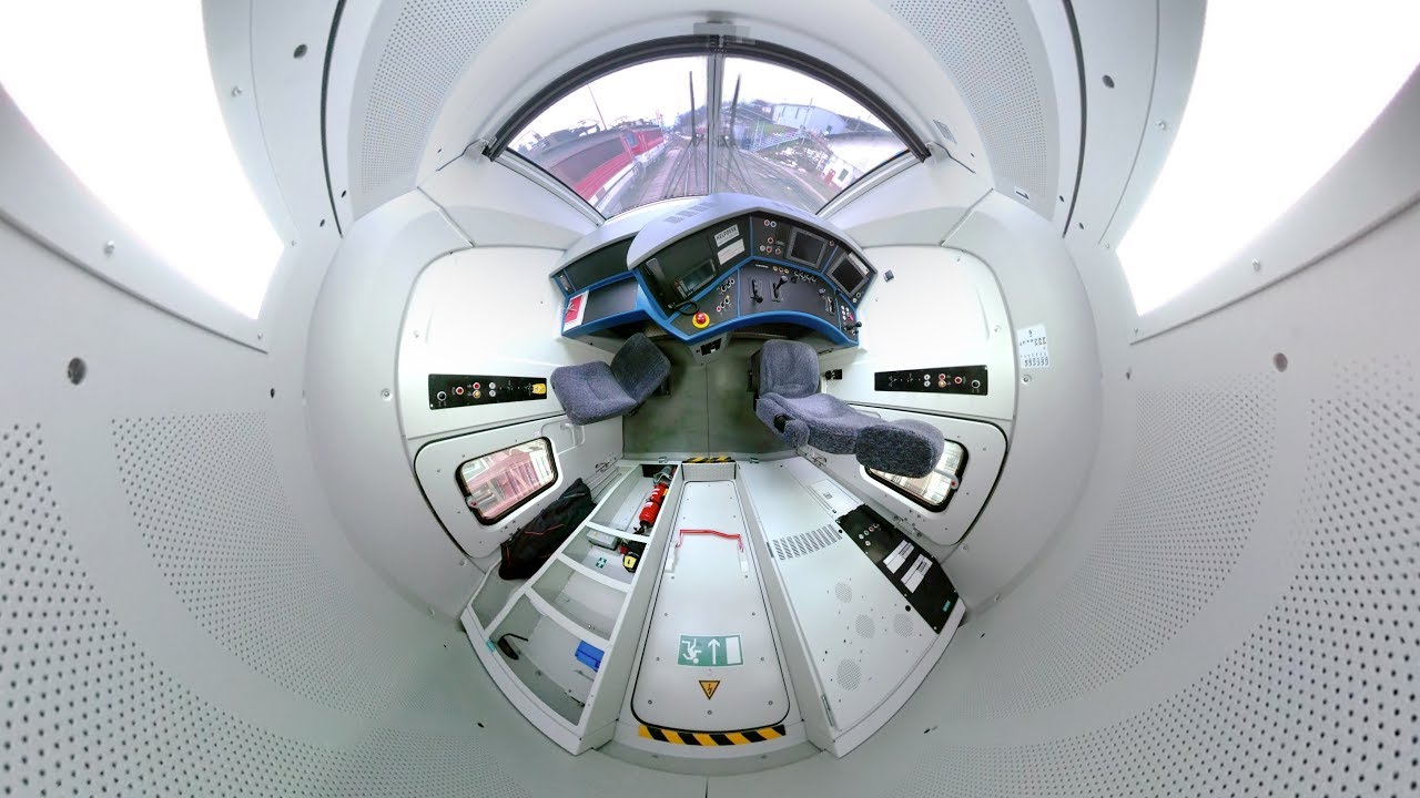 Railway Experience - VR 360° 4K - YouTube