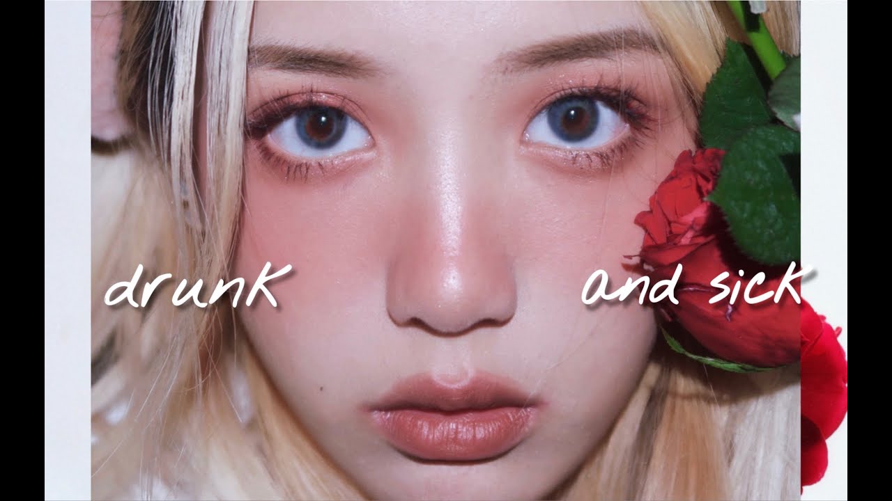 Illness makeup look sharing hangover blush - YouTube