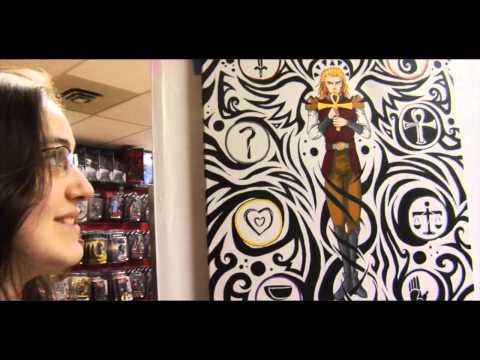 8-Bits of Destiny Art Show Opening @ Metropolis Comics & Toys (HD)