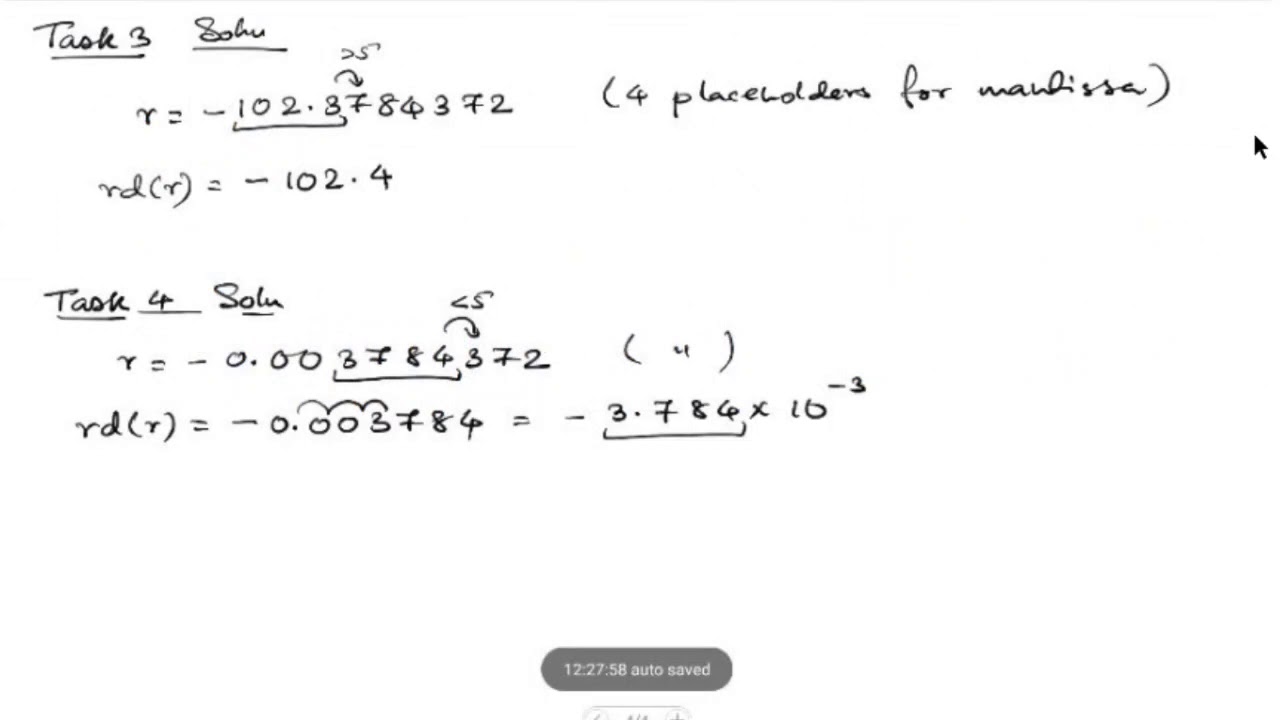 Magnitude of mantissa | Absolute and relative true error | Numerical ...