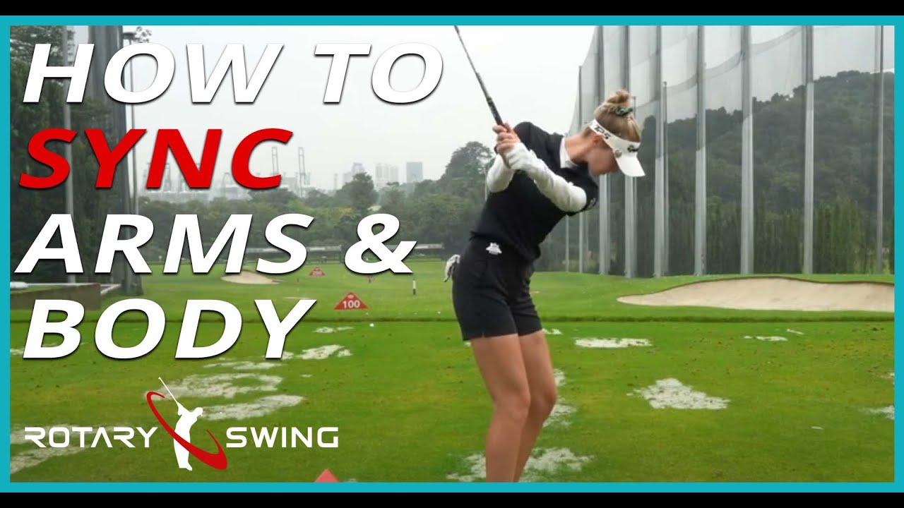 How to Sync Your Arms and Body in the Backswing - YouTube