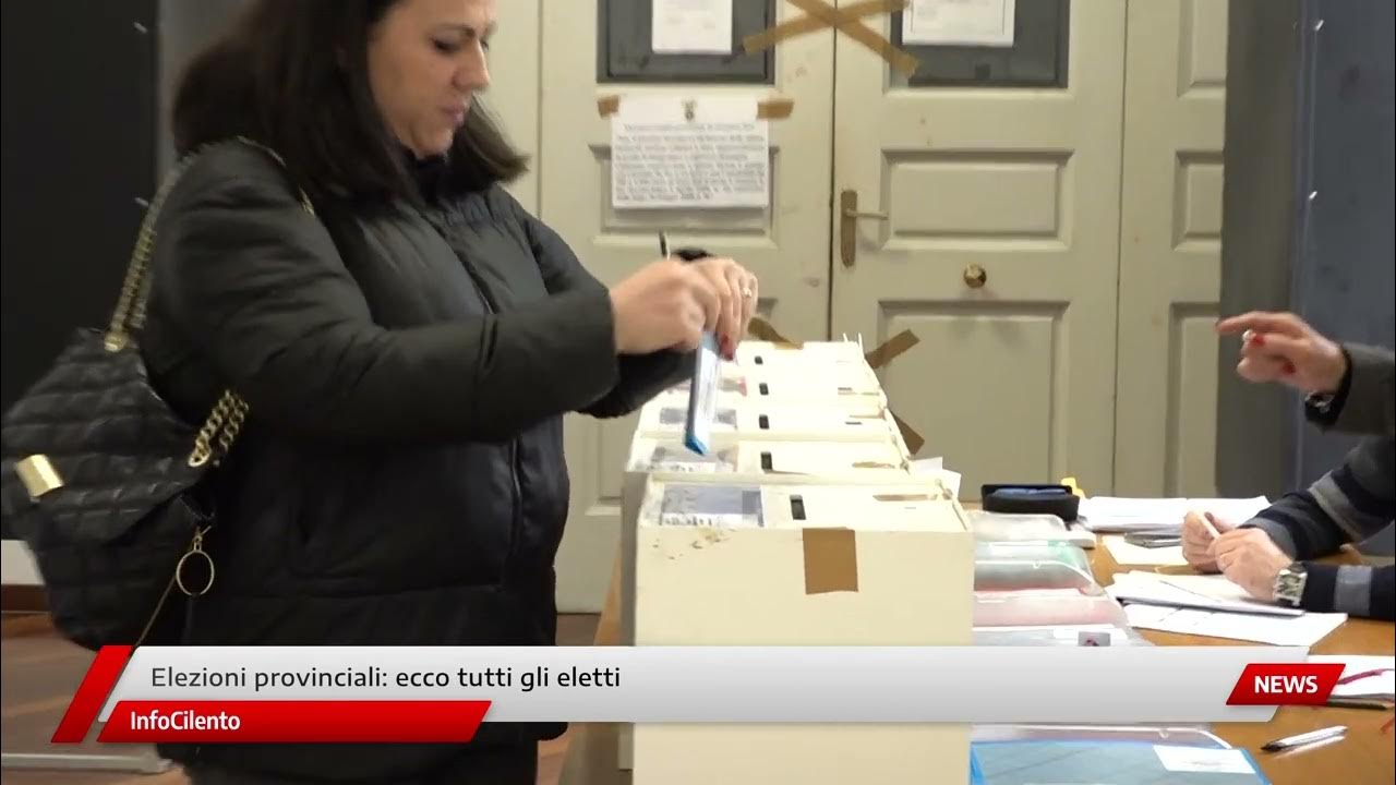 Elezioni provinciali: ecco tutti gli eletti - YouTube