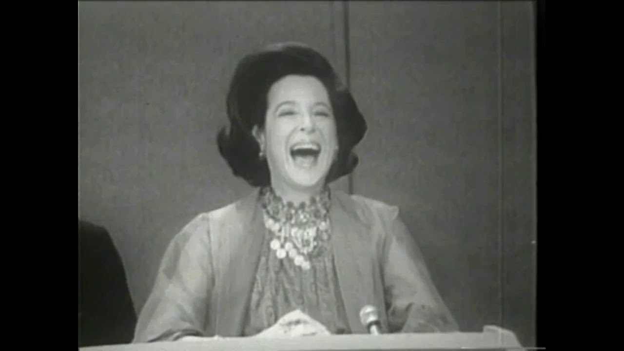 Valentine Vox on To Tell The Truth 1967 NYC - YouTube