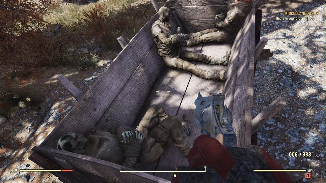 Skyrim reference in fallout 76 - YouTube