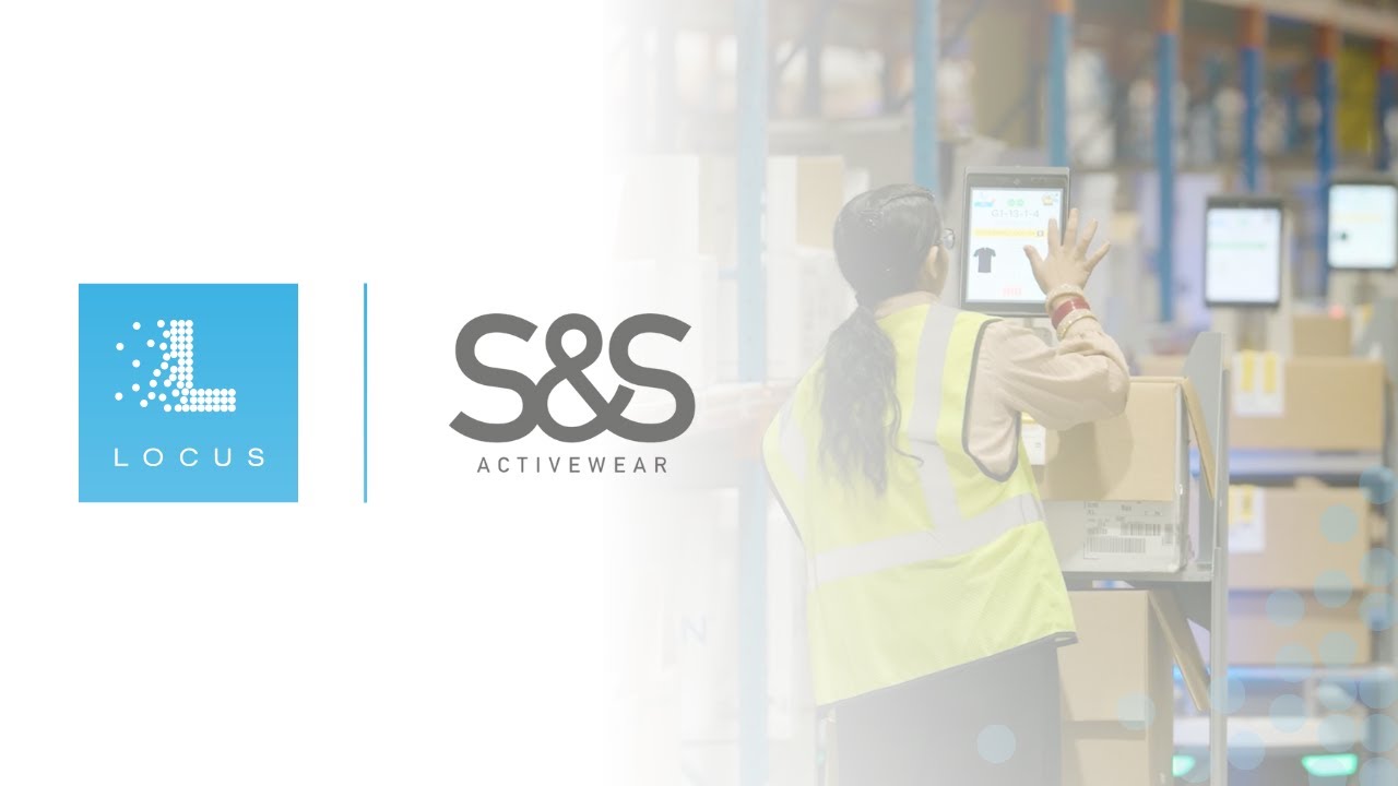 S&S Activewear continues to set daily records using Locus Robots - YouTube