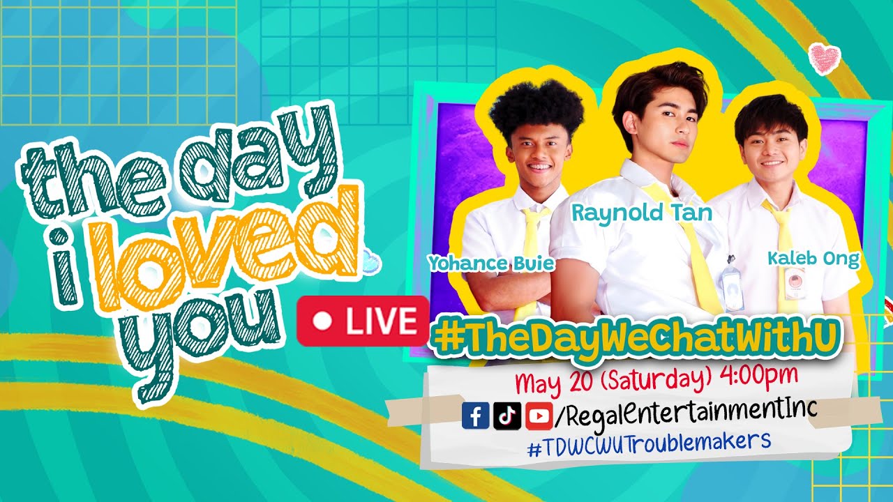 The Day We Chat With U: Raynold Tan, Yohance Buie, Kaleb Ong - YouTube