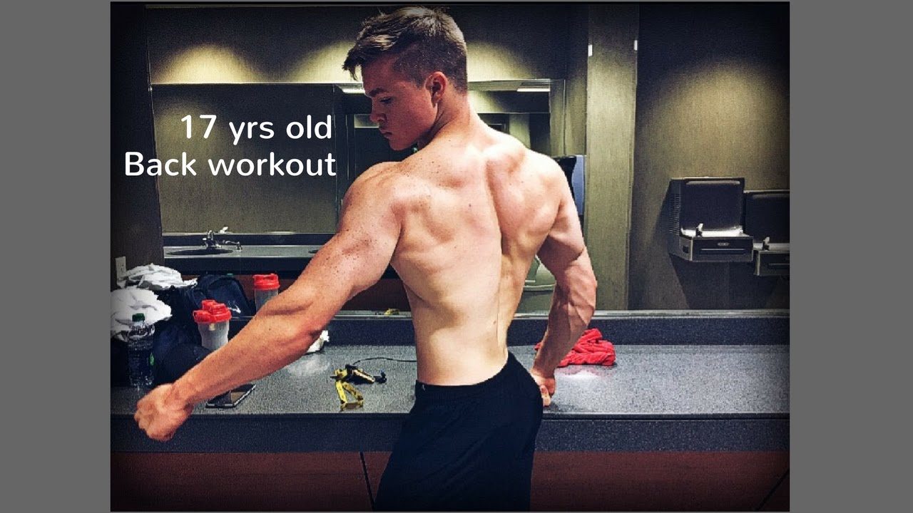 Teenage Back Workout - NPC Natural Teen Physique Competitor -Kyle ...