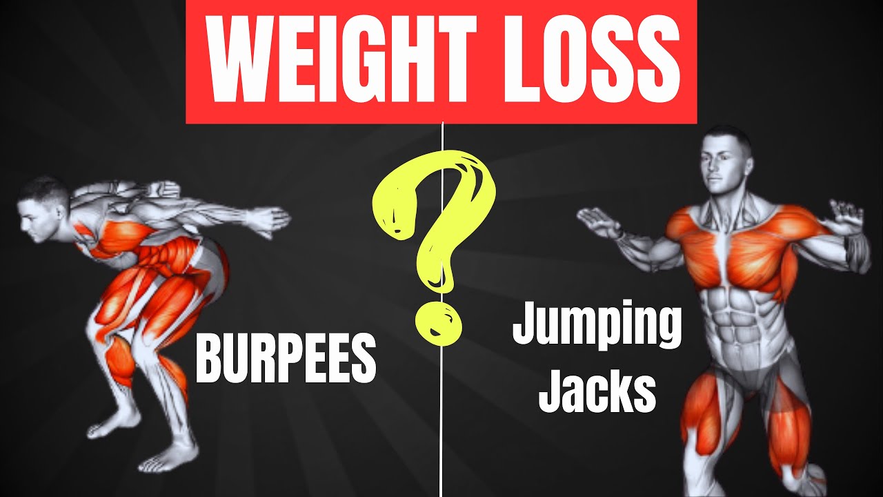 Jumping Jacks vs Burpees Which one is better for weight loss - YouTube