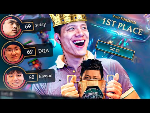 How We Won a 4v4 TFT Tournament! | K3soju Intel Invitational