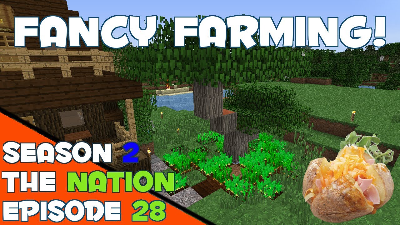 The Nation SMP - S2E28: Fancy Farming! - YouTube