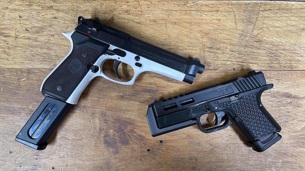 3D Printed Projects: Beretta M92 and G19/26 - YouTube
