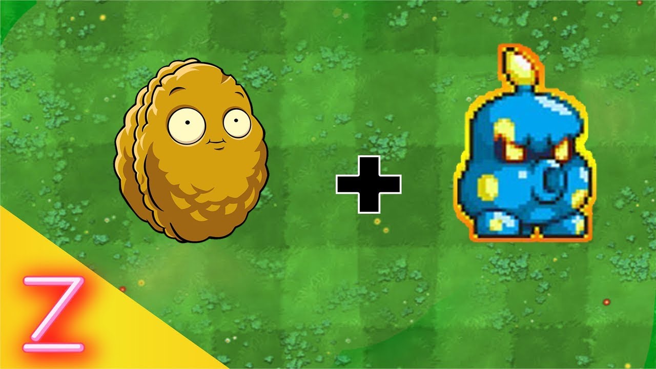 Plants vs Zombies Fusion Hack Animation Wall-nut+ Kirby - YouTube