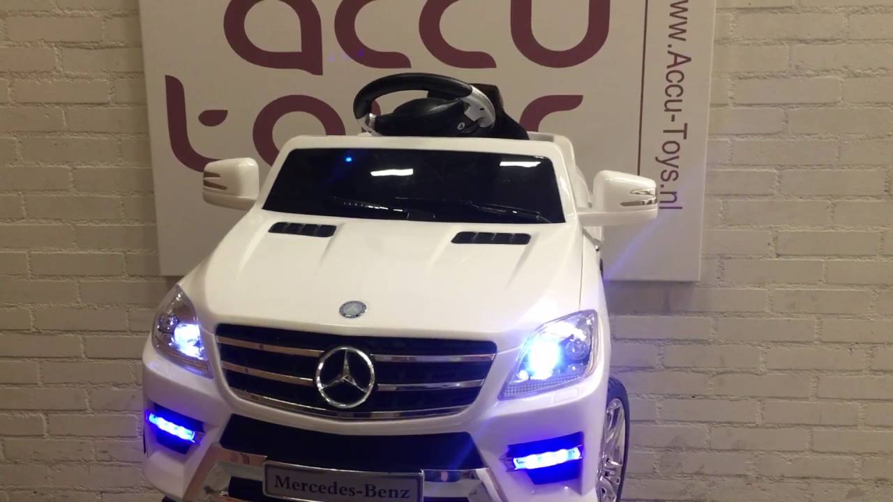 Mercedes ML350 bij www.Accu-Toys.nl elektrische auto kinderen - YouTube