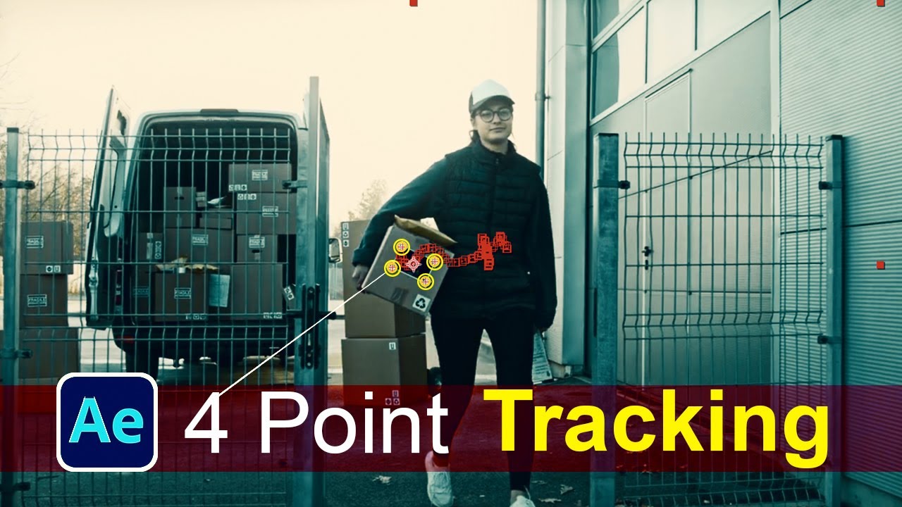 After Effects: How to Use 4 Point Tracker in after effect with New ...