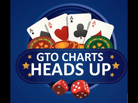 Heads Up Game Theory Optimal Poker Charts - YouTube