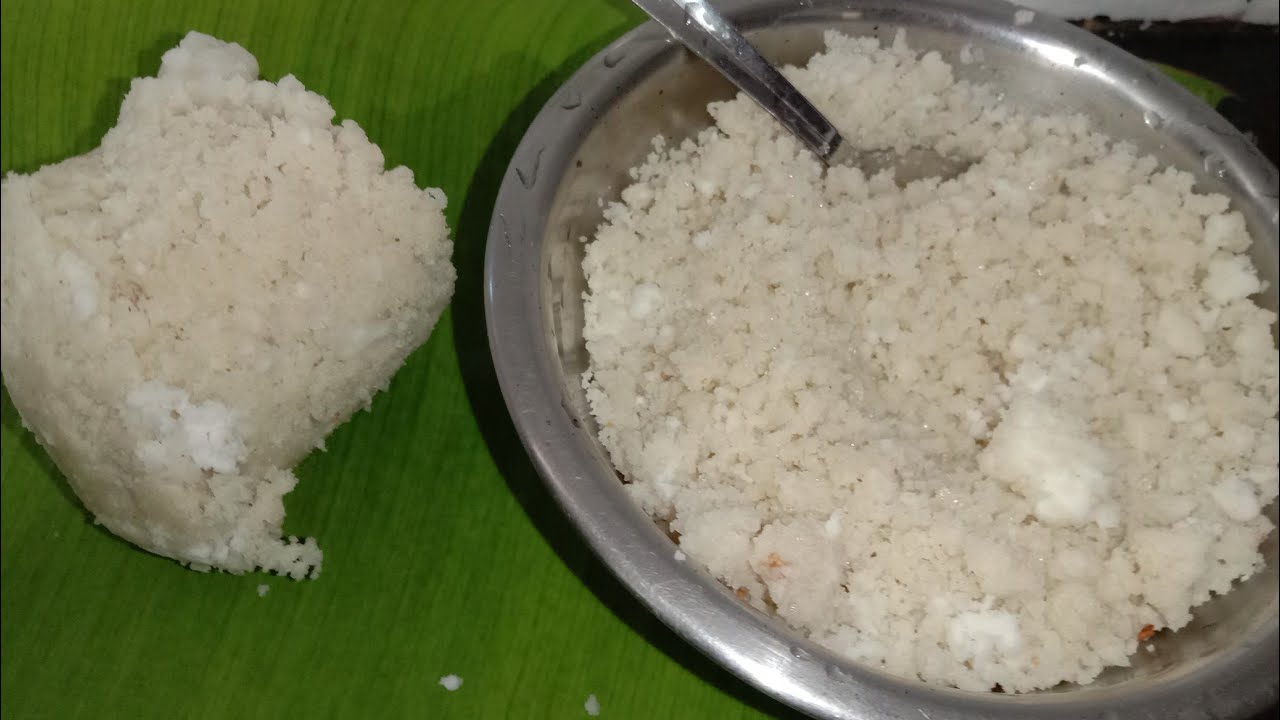Puttu maavu recepi in Tamil/அரிசி மாவில் புட்டு செய்து எப்படி ‌? - YouTube