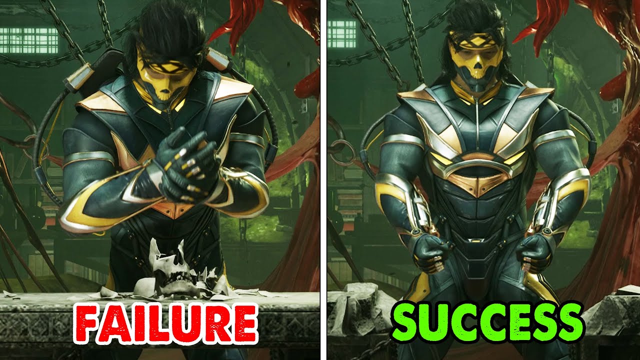 Takeda Test Your Might Failures Mortal Kombat 1 - YouTube