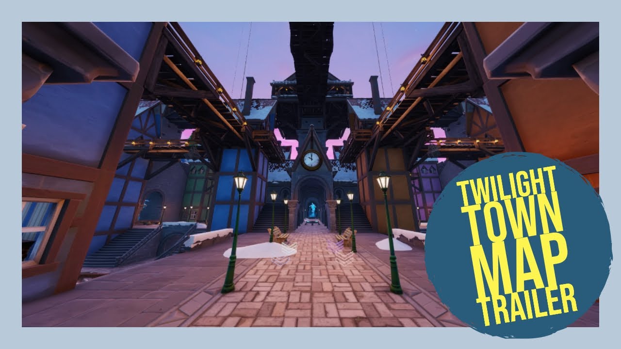 Fortnite Creative Twilight Town FFA - YouTube