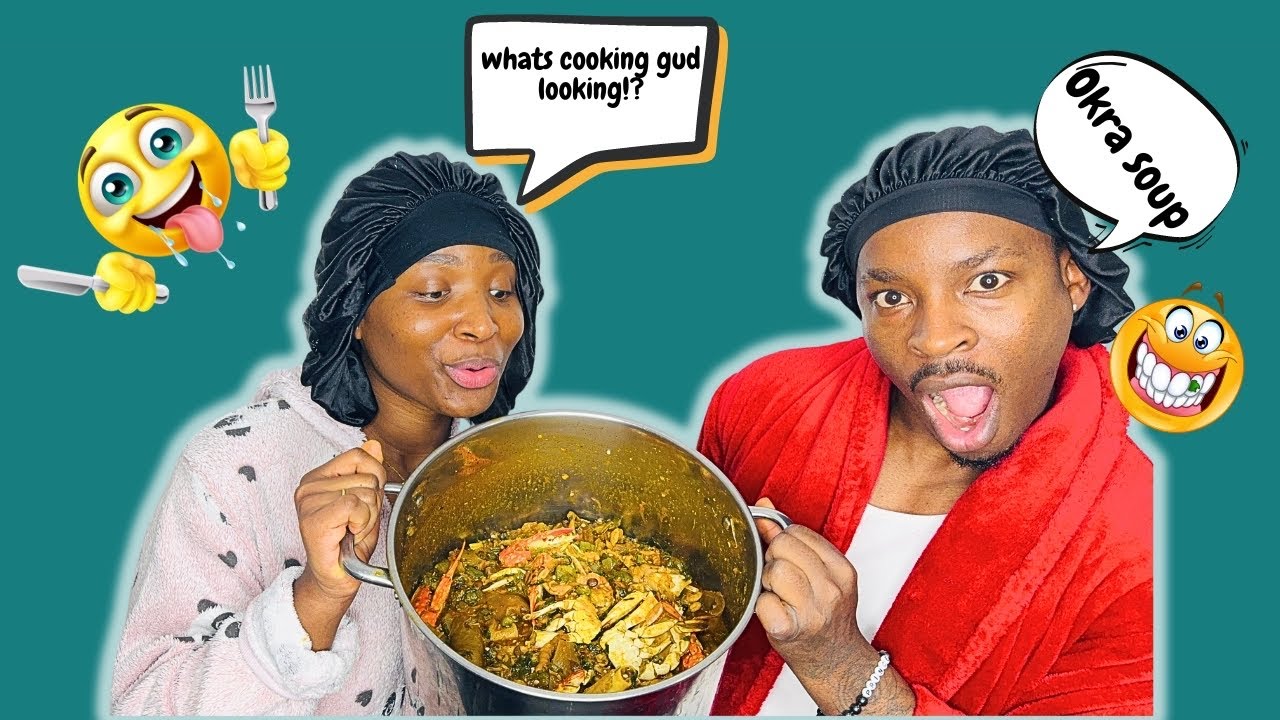 HOW TO MAKE OKRA SOUP - NIGERIAN OKRO SOUP | COOKING WITH PRINCE AND ...