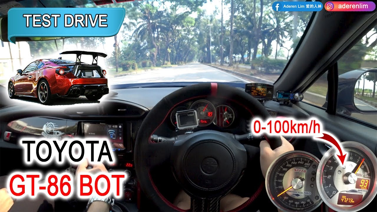 300Whp Toyota GT-86 6MT Bolt On Turbo! | Malaysia #POV [Test Drive] [CC ...