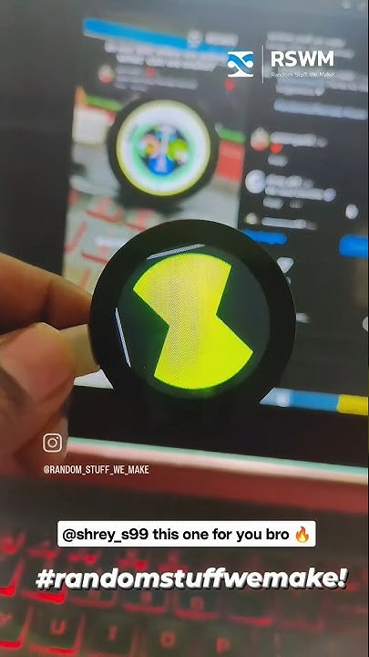 BEN 10 Omnitrix using Arduino #arduino #esp32project - YouTube