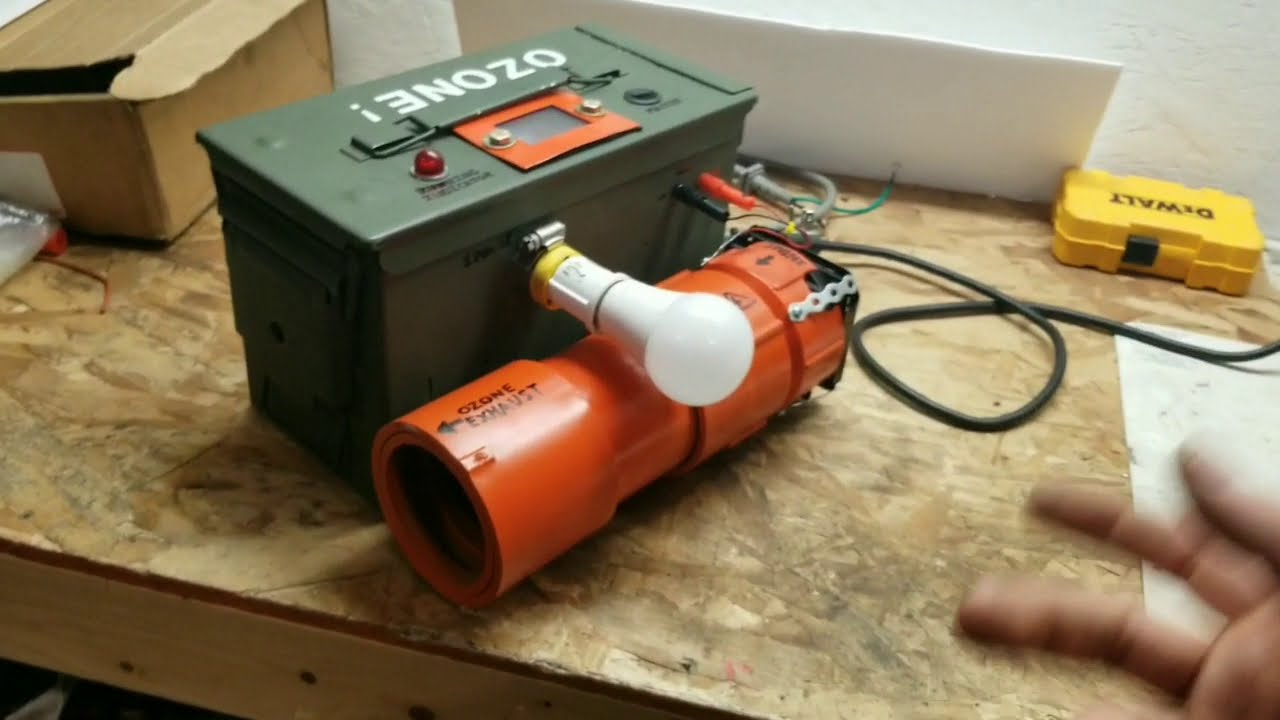 DIY Ozone generator - YouTube