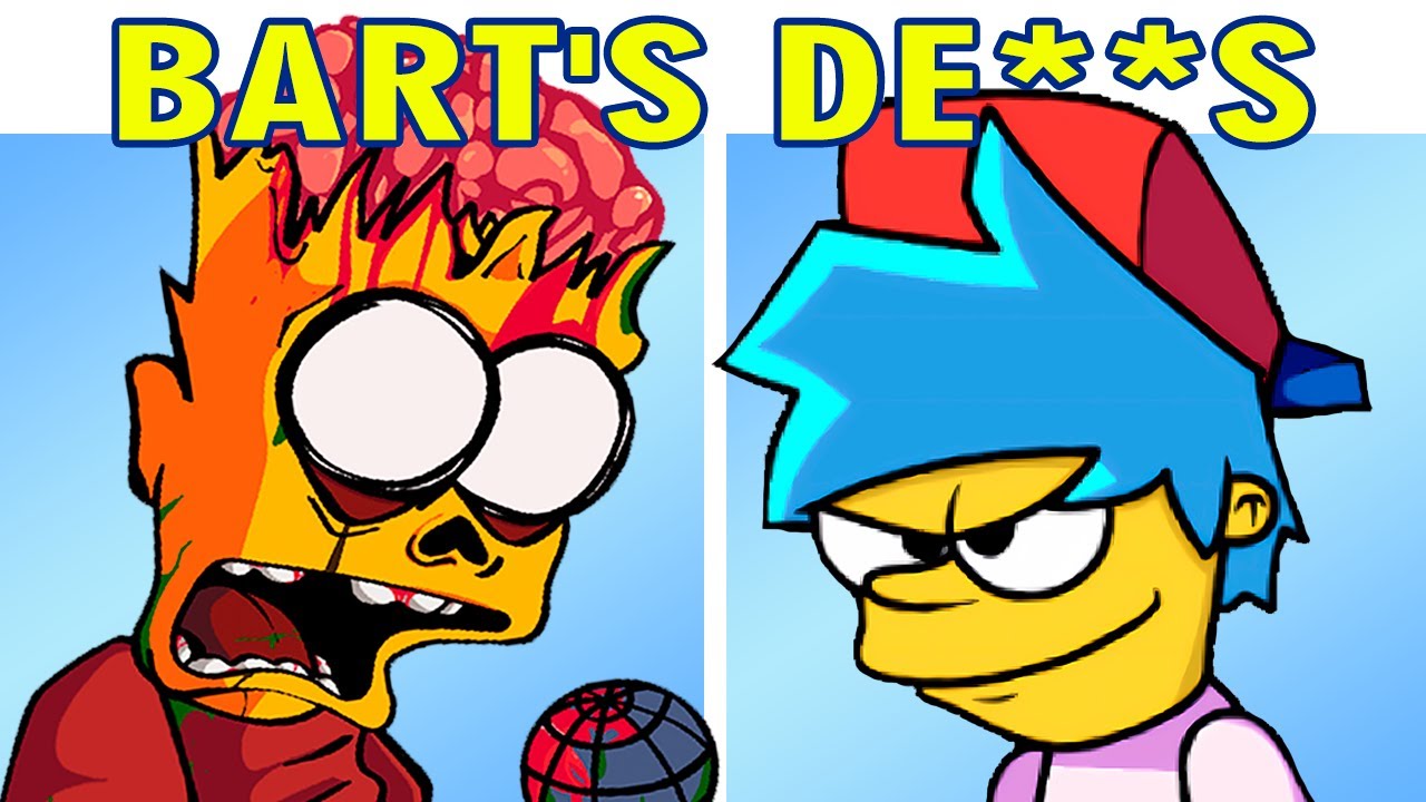 Bart's DES VS Friday Night Funkin + Simpsons Creepypasta DEMO (FNF MOD ...