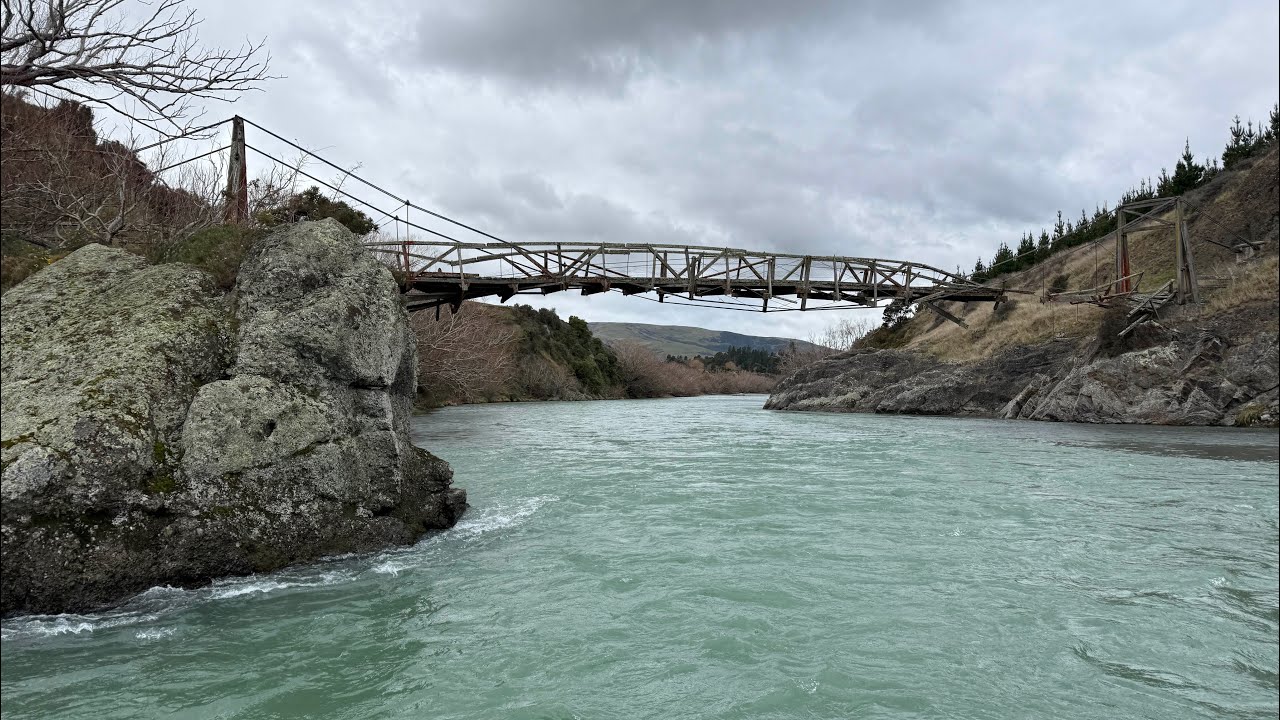 Lower Hurunui to Pahau river - YouTube